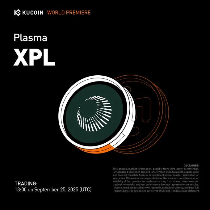 Plasma $XPL Launching on KuCoin September 25, 2025 – Bitrabo